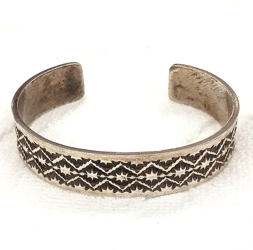 Sunshine Reeves Navajo 925 Sterling Silver Bangle Cuf… - Gem