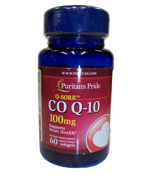 C0 Q-10 Q-SORB 100 mg 60 Softgels Supports Heart Health 847349004418| eBay