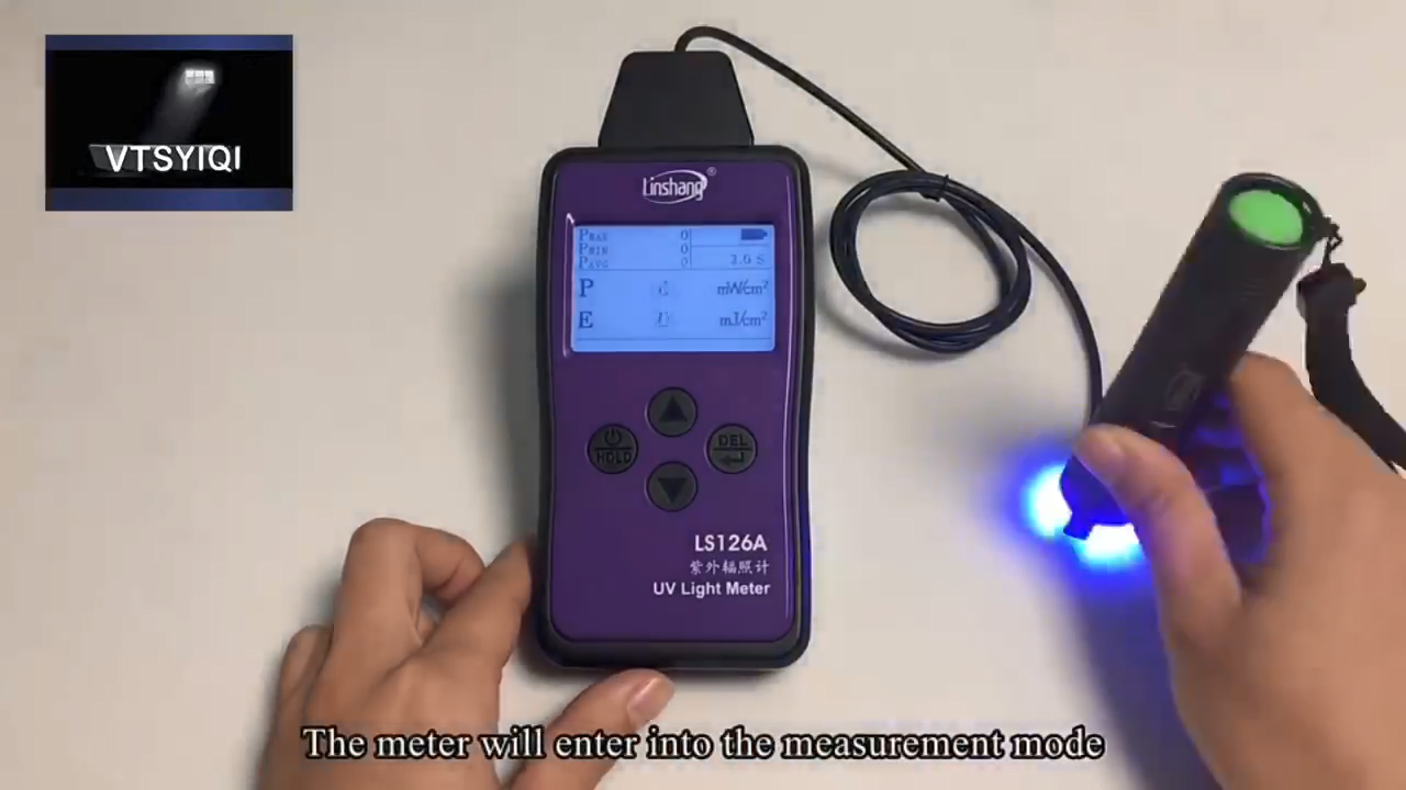 UV Intensity Meter UV Radiometer For UVA LED Light Source 340nm-420nm ...