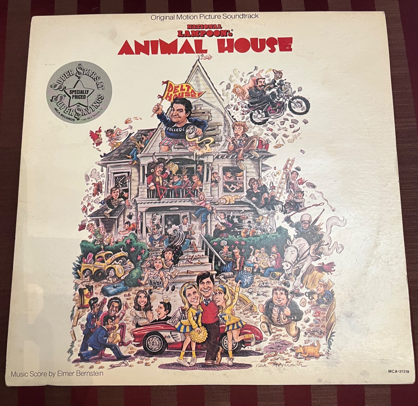 National Lampoon's Animal House Soundtrack Vinyl LP MCA 1692 Play ...