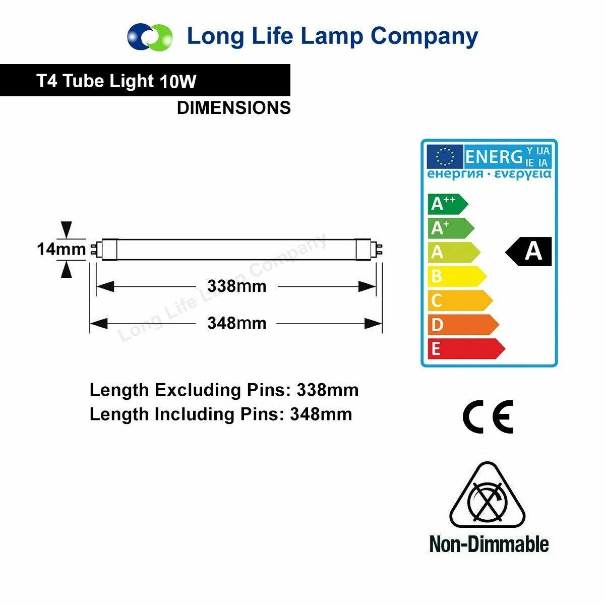 T4 Slimline Fluorescent Tube Light 6W, 10W, 16W, 20W 2 Pin Tube | eBay