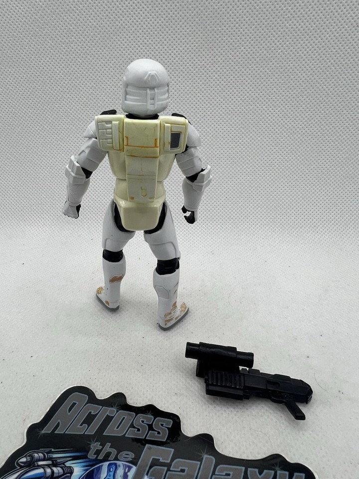 Star Wars 3.75” White Clone Commando Comic Pack Republic #86 Loose | eBay