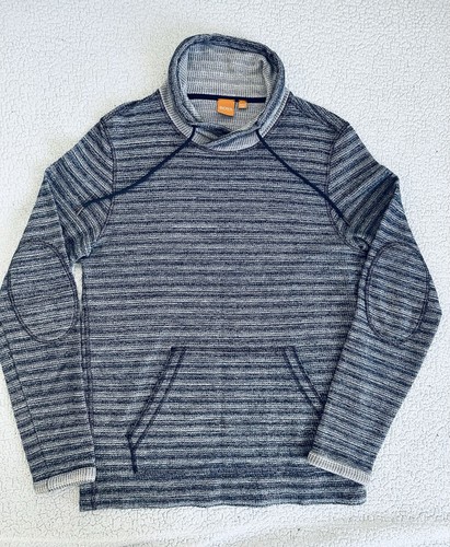 BOSS Hugo Boss Men's Gray Turtleneck Knit Sweatshirt Size M Long Sleeve ...