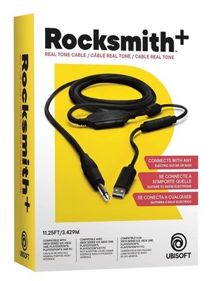 Ubisoft Rocksmith Real Tone Cable -Xbox 360, Playstation 3, PC - Brand ...