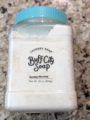 Buff City Soap Laundry Soap Detergent Sunday Morning Scent 30 oz | eBay