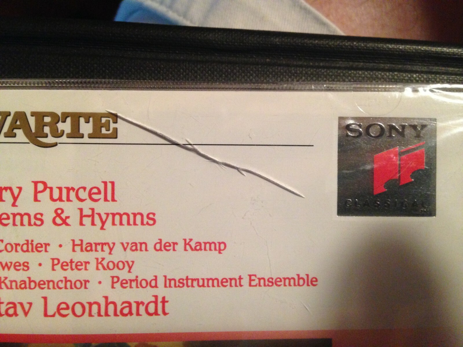 HENRY PURCELL +: Anthems - Hymns - Voluntaries (1995, SONY CLASSICAL ...