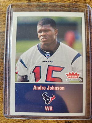2003 Fleer Tradition Andre Johnson Rookie RC #277 Houston Texans | eBay