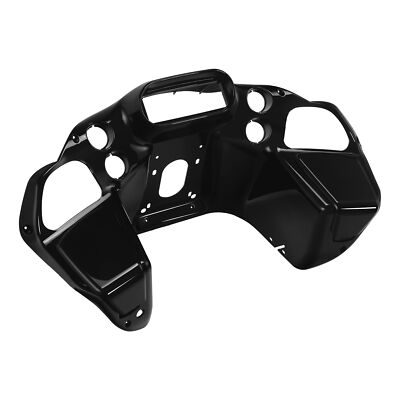 Vivid Black Front Inner Fairing Fit For Harley Touring CVO Road Glide ...