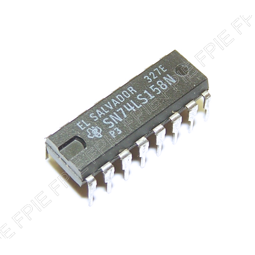 SN74LS158N Quad 2-Line-to-1-Line Data Selector/Demux by Texas ...