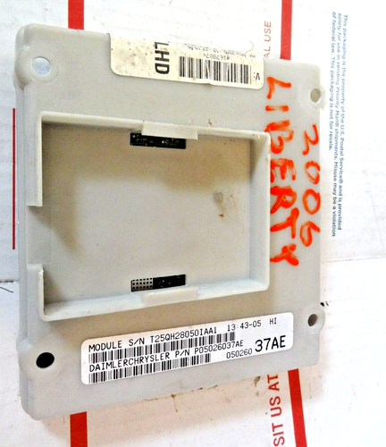 06-07 2006 2007 Jeep Liberty Body Control Module BCM P05026037AE OEM | eBay
