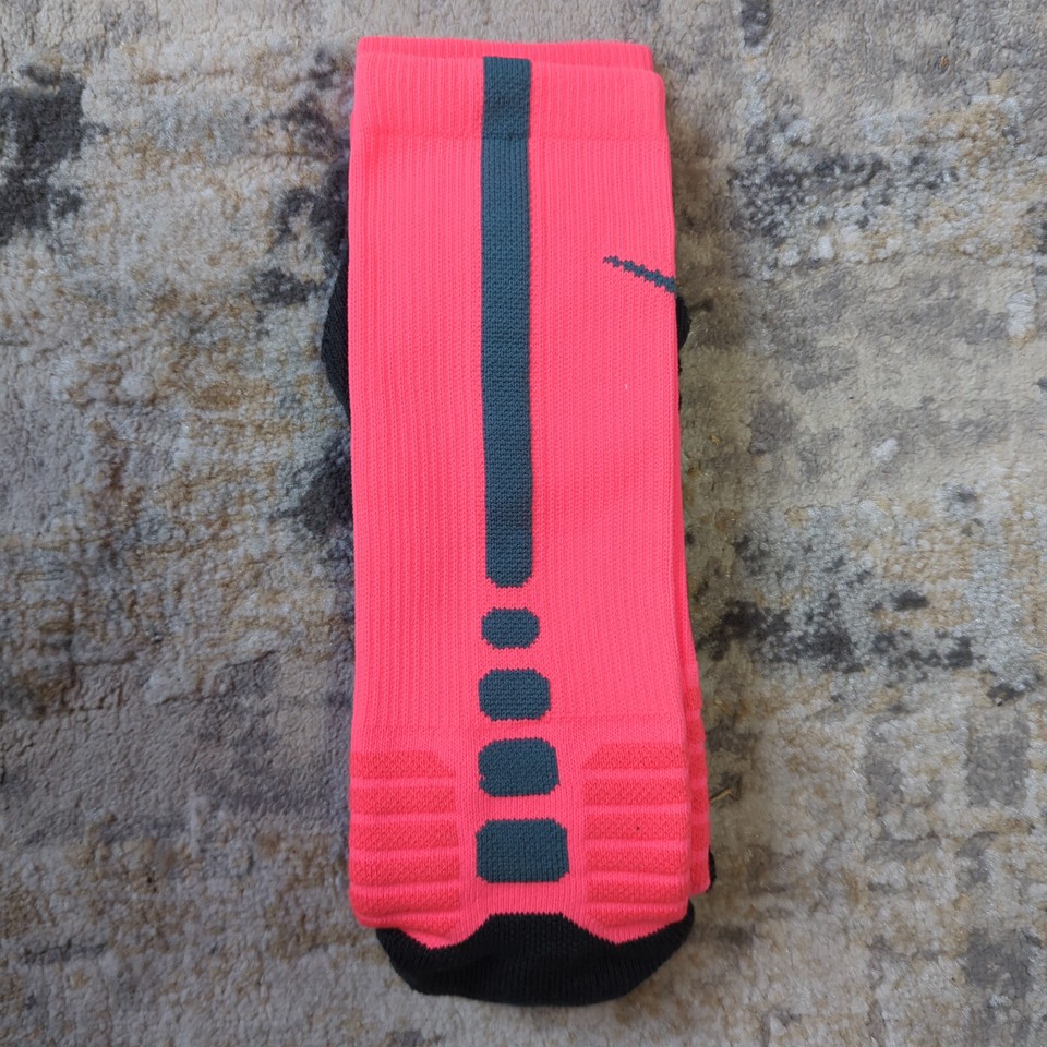 New Nike Hyper Elite Socks Dri-Fit Basketball Crew Size Large *15 ...