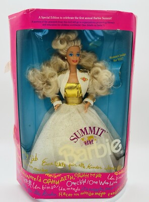 Barbie Summit Special Edition Vintage Barbie Doll Mattel New In Box ...