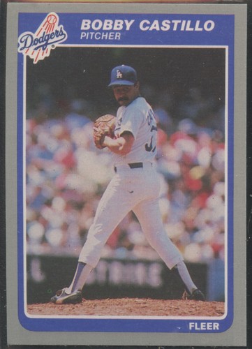 1985 Fleer Update #22 Bobby Castillo Los Angeles Dodgers | eBay