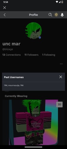 Roblox 2013 3 Letter Username "7RK" Selling The Account For 100$ | eBay