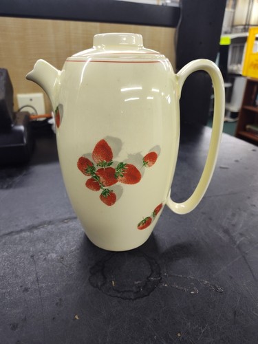 Antique Cavitt-shaw Pitcher "Strawberry Shortcake" With The Lid | eBay
