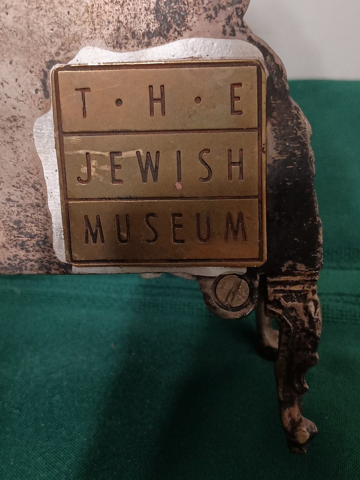 VTG Jewish Museum Silver Plate Judith Holding Head of Holofernes ~ Rare ...