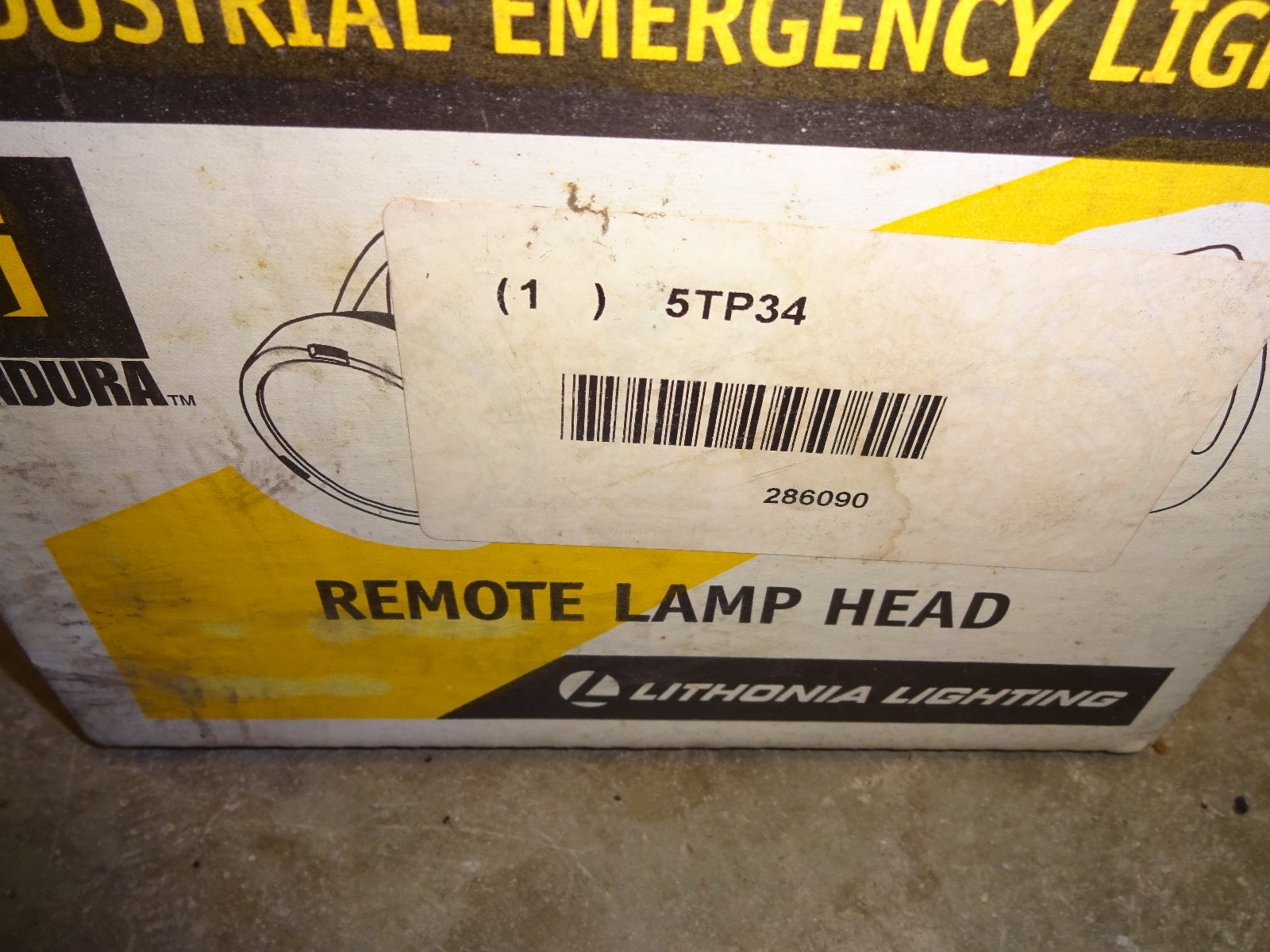 LITHONIA LIGHTING ELA IND H0806S REMOTE LAMP HEAD 5TP34 | eBay
