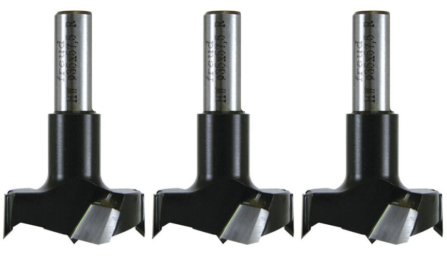 Freud 3 Pack of Right Hand Rotation 15 Mm (Dia.) Cylinder Bit CB14057R ...
