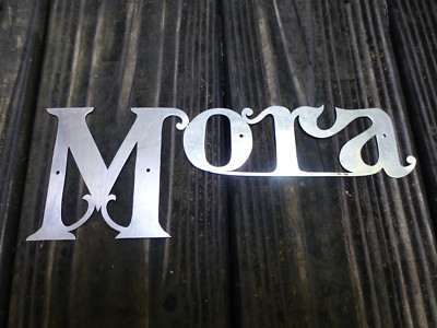 Mora Radiator Script Emblem Badge | eBay