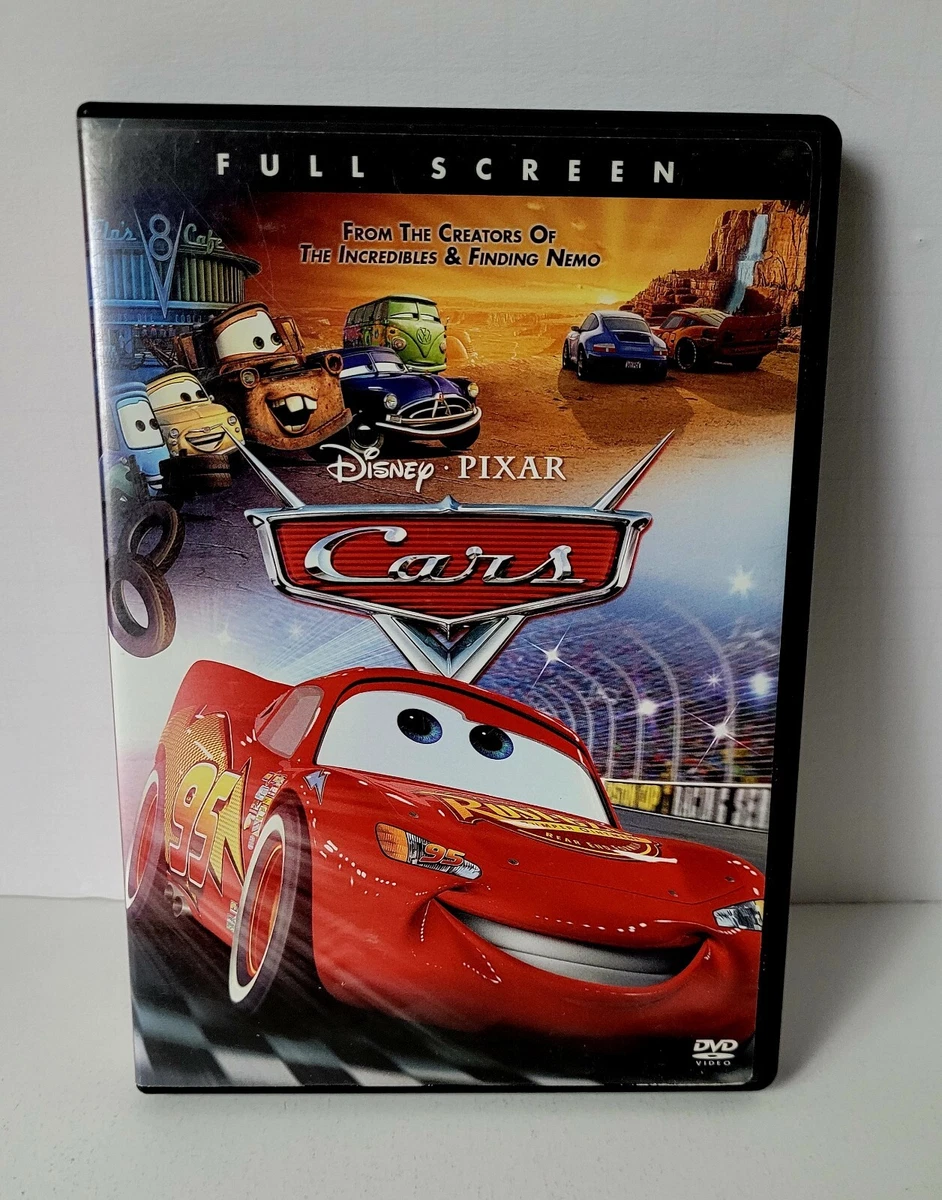 Disney Pixar Cars Dvd 2006 Full Frame