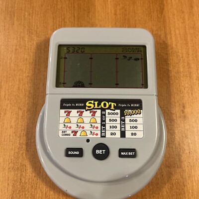Mega Screen Triple 7’s Slot Machine Handheld Game Classic Collection | eBay