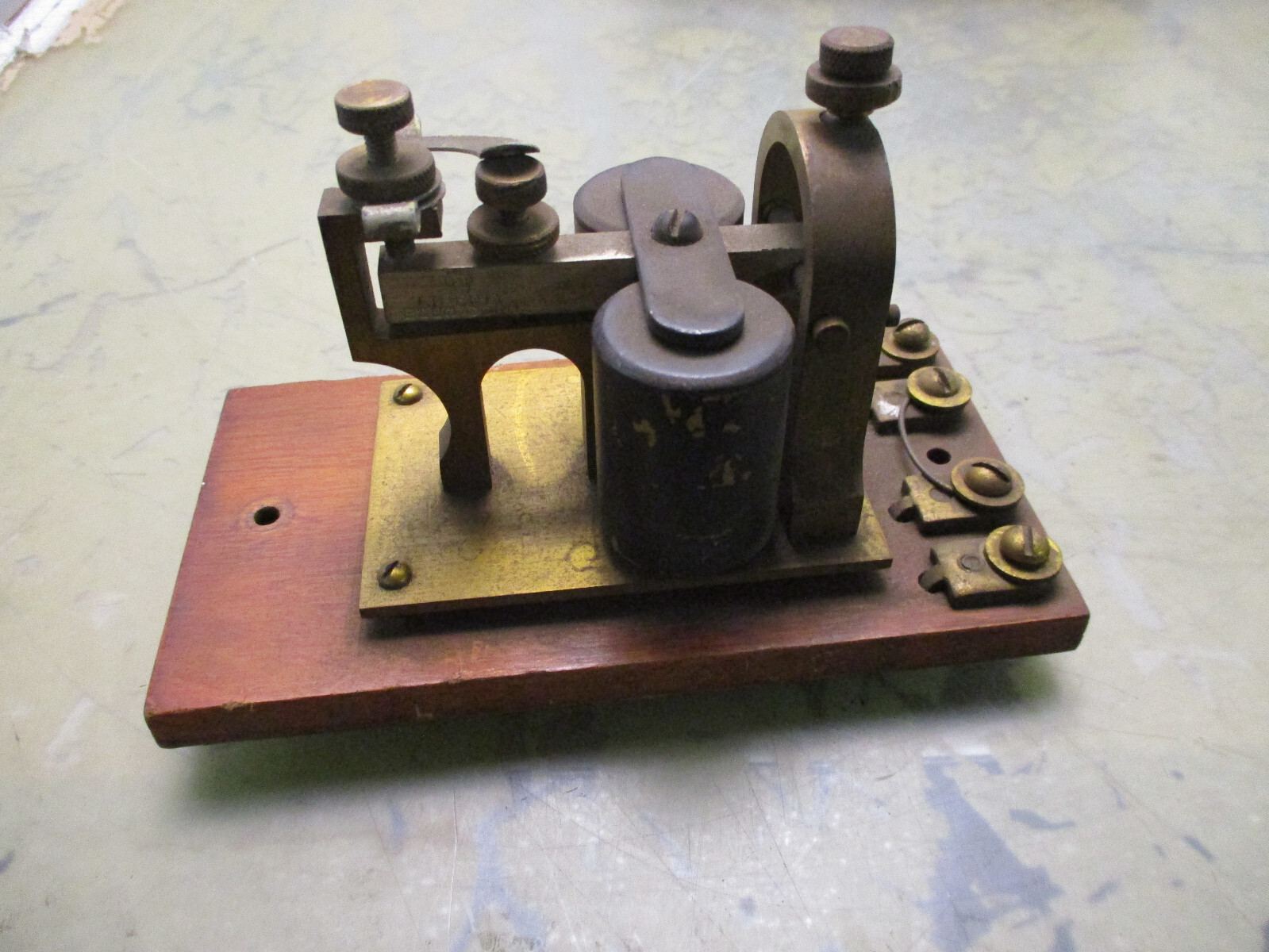 Antique Liberty Electric Railroad Telegraph Sounder (#24) [4*ZZ-12] | eBay