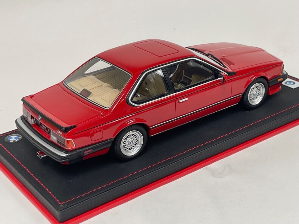 1/18 Otto GT Spirit BMW M6 E24 coupe in henna red OT1018 Custom Base ...