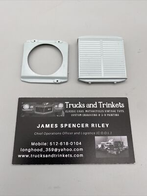 1/25 AMT T500 500 Peterbilt 359 Radiator Molded In Light Green 1969 ...