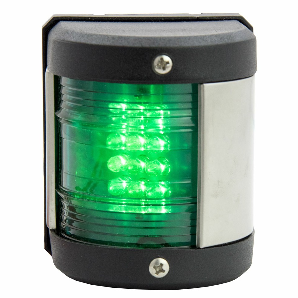 One Pair Marine Boat LED Navigation Light Green Starboard /Red Port ...