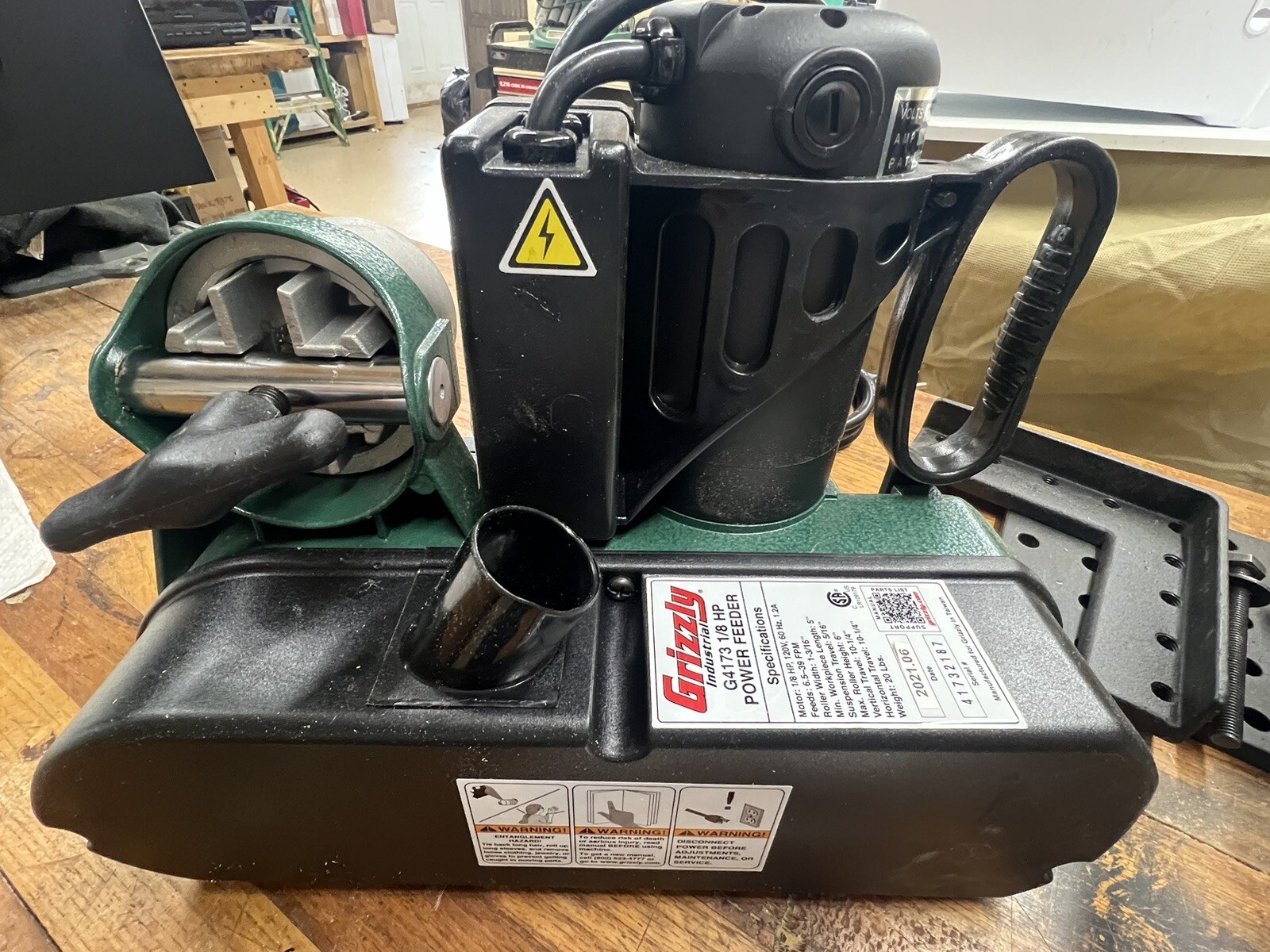 Grizzly G4173 Power Feeder for sale online | eBay