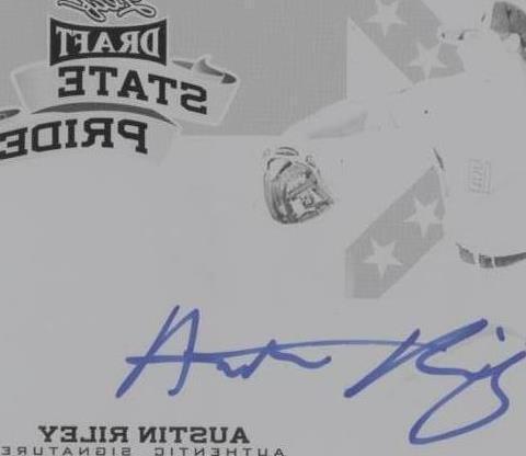 2015 Leaf Metal Draft - State Pride Austin Riley #SP-AR2 Printing Plate ...