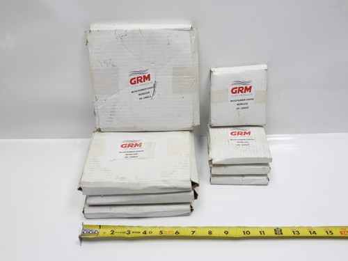 GRM API Ring Joint Gaskets (4) BX-169 Rubber Coated (4) BX-152 Rubber ...