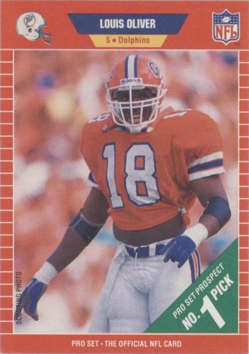 1989 Pro Set Louis Oliver #501 for sale | eBay