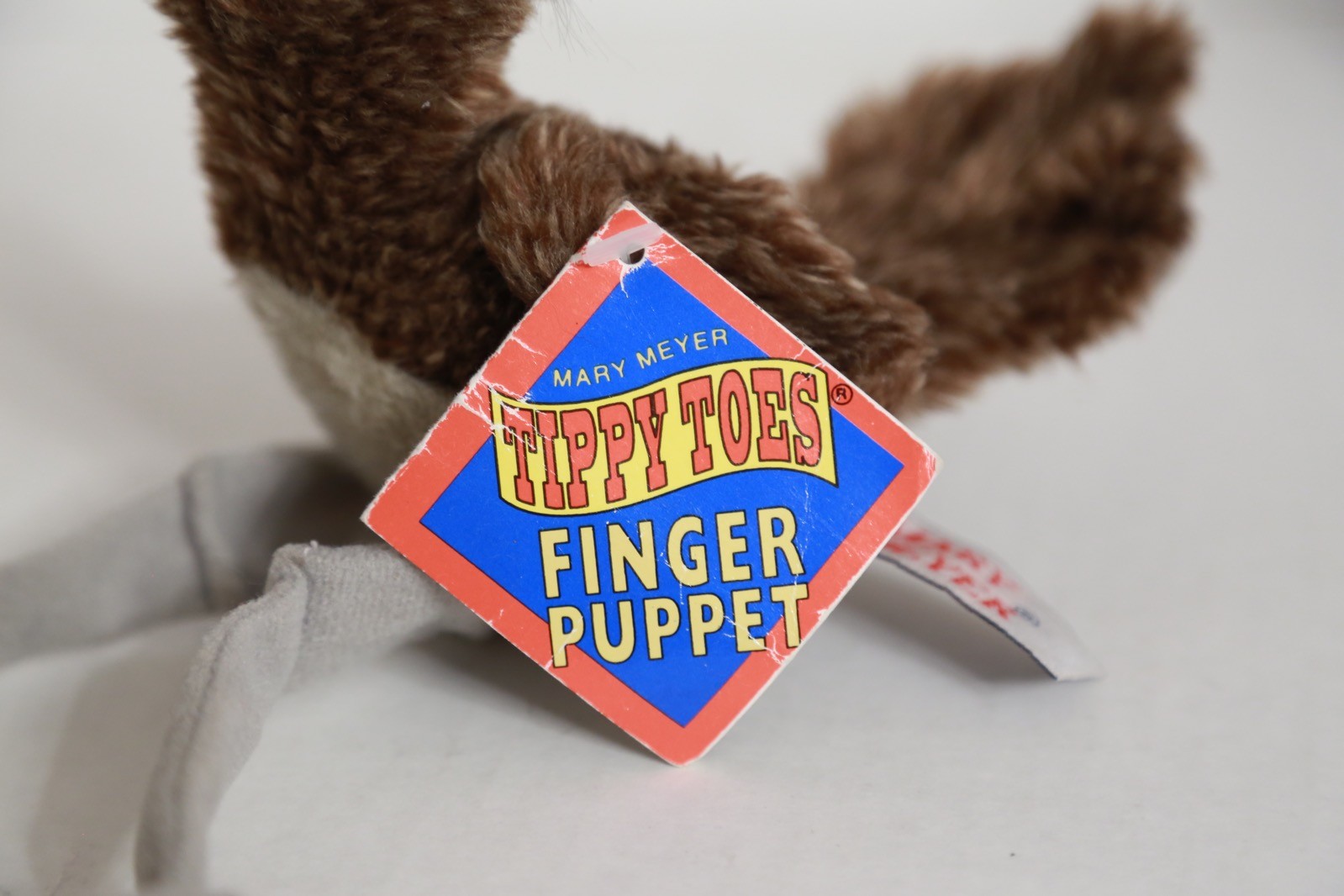 Mary Meyer Tippy Toes Finger Puppet SPEEDY Ostrich 1996 NWT | eBay