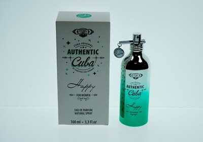 CUBA ORIGINAL AUTHENTIC HAPPY EAU DE TOILETTE SPRAY FOR WOMEN 3.3 Oz ...