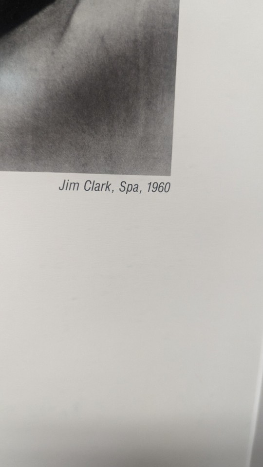 Jim Clark Poster Framed By A Professional and Signed By Jesse Alexander ...