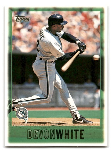Devon White 1997 Topps #359 Florida Marlins BASEBALL | eBay