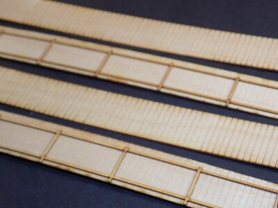 5ft Garden privacy fence 72 cms + reverse detail - 00 gauge fencing ...