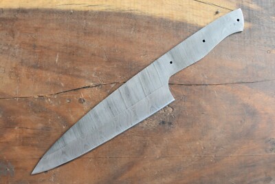 Damascus Chef Knife Blank #1107-2 | eBay