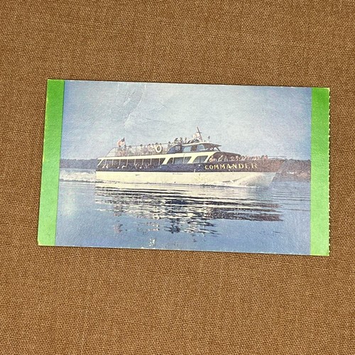 Vintage Postcard Commander Boat Sailing Casino Pier Bagel Dam Missouri ...