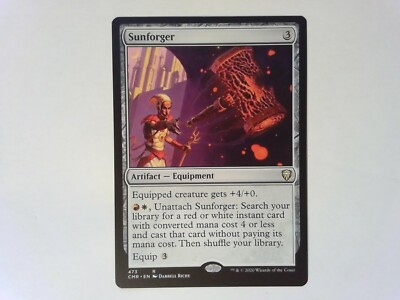 Sunforger Commander Legends - Magic the Gathering Artifact | eBay