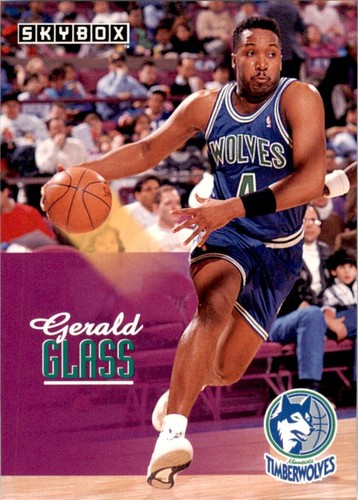 1992-93 SkyBox Gerald Glass Minnesota Timberwolves #144 | eBay