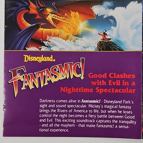 Fantasmic! Disneyland 1992 CD Main Street Electrical Parade Soundtrack ...