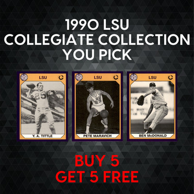 1990 Collegiate Collection LSU #1-200 - YOU PICK - Complete Your Set | eBay