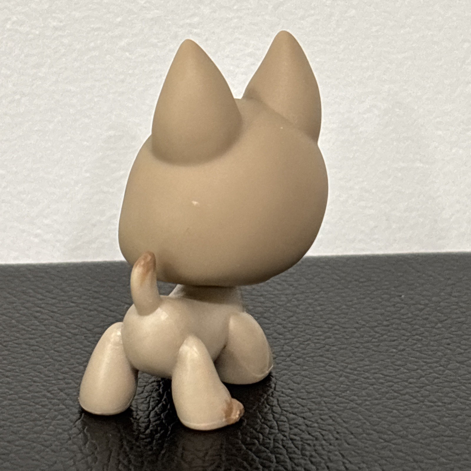 LITTLEST PET SHOP LPS 491 German Shepherd Puppy Dog Brown Diamond Eye ...