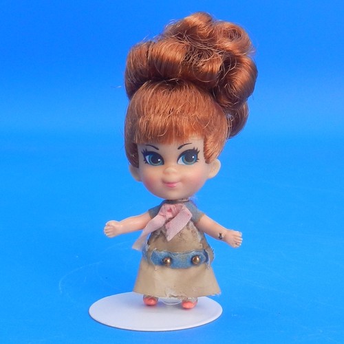 Vintage Liddle Kiddles TERESA TOURING CAR DOLL Kiddles N Kars Mattel ...