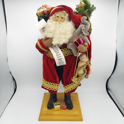 Lynn Haney Santa Claus #1200 "Childhood Treasures" Artist Signed w Tags ...