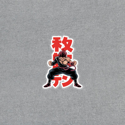 Japanese Anime Fighter Vinyl Sticker Decal for Laptops & Water Bottles ...