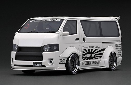 IG 1/18 ignition model Toyota T.S.D WORKS Hiace 2804 Ignition Model ...
