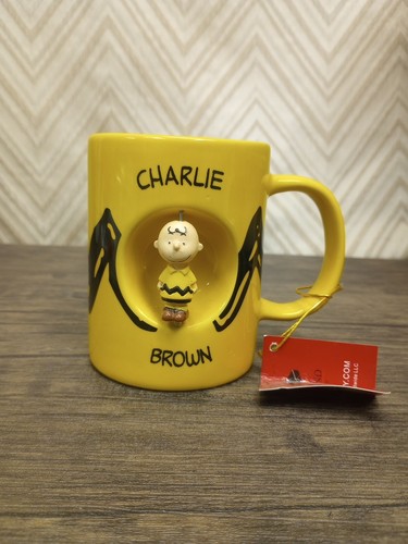 2012 Peanuts Charlie Brown Spinner Ceramic Coffee Mug NWT | eBay
